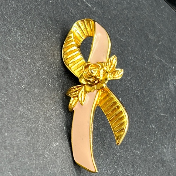 Avon | Jewelry | Vintage Avon Bca Enamel Ribbon Pin | Poshmark